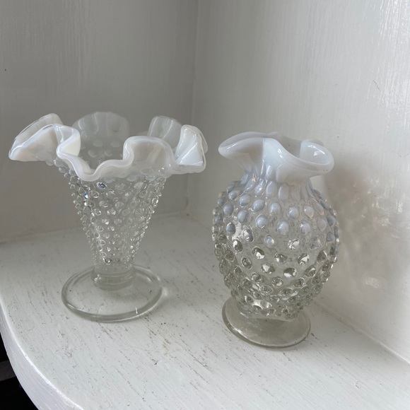 Accents | Vintage Moonstone Mini Vases | Poshmark